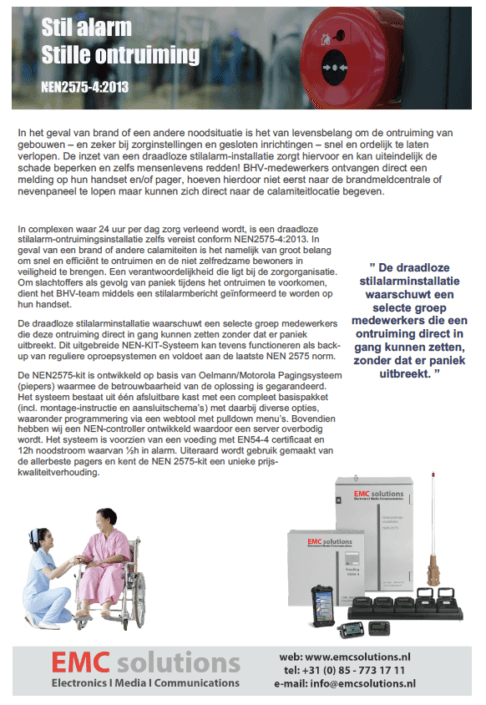 datasheet_NEN2575_kit_EMC Solutions | EMC SOLUTIONS / VoIP / Telecom ...